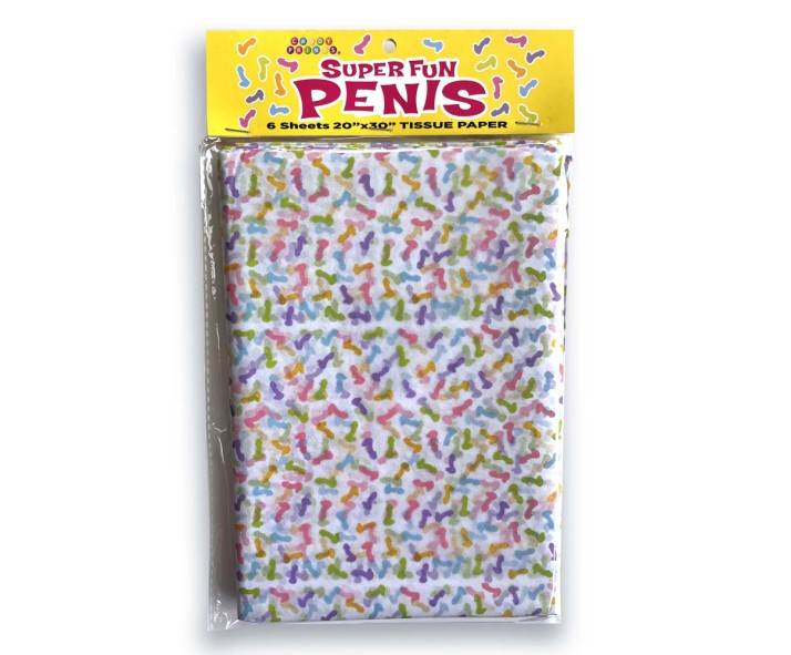 Popper Express Australia |Super Fun Penis Tissue Paper Sheets| Buy ...